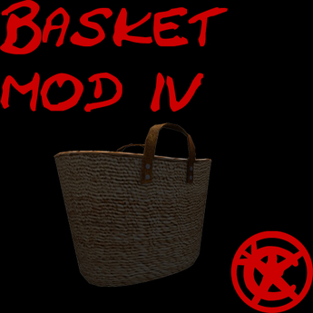 Second Life Marketplace - [5X] Basket mod 4 [G&S]